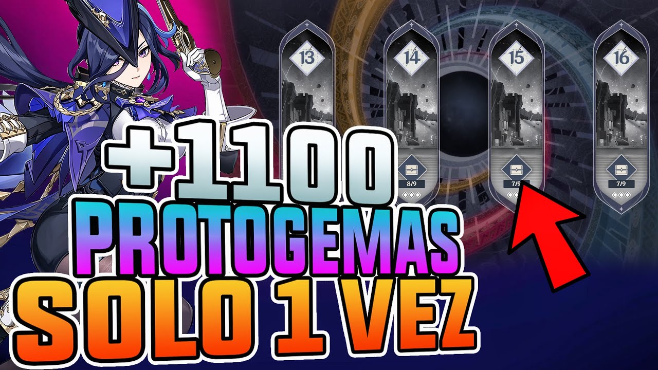 1100 PROTOGEMAS PARA TODOS! RECOMPENSAS DE GENSHIN IMPACT! - YouTube