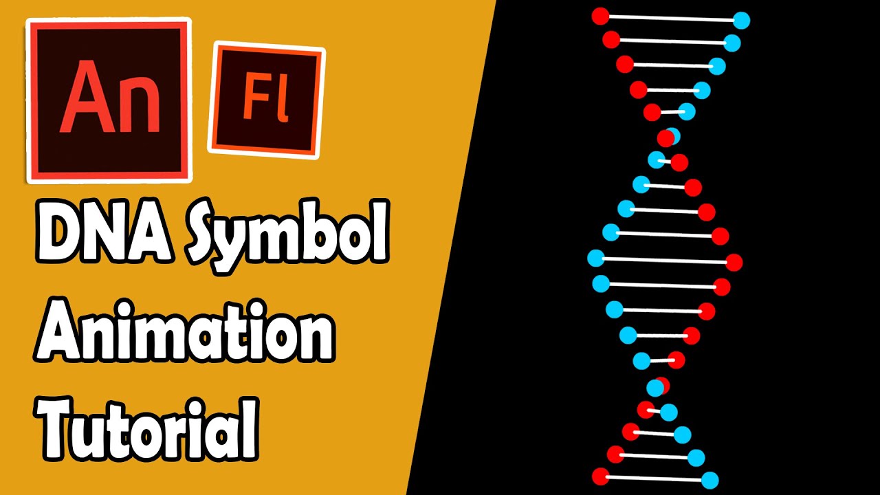 DNA Symbol Animation Tutorial | Adobe Animate CC Tutorial | 2D ...