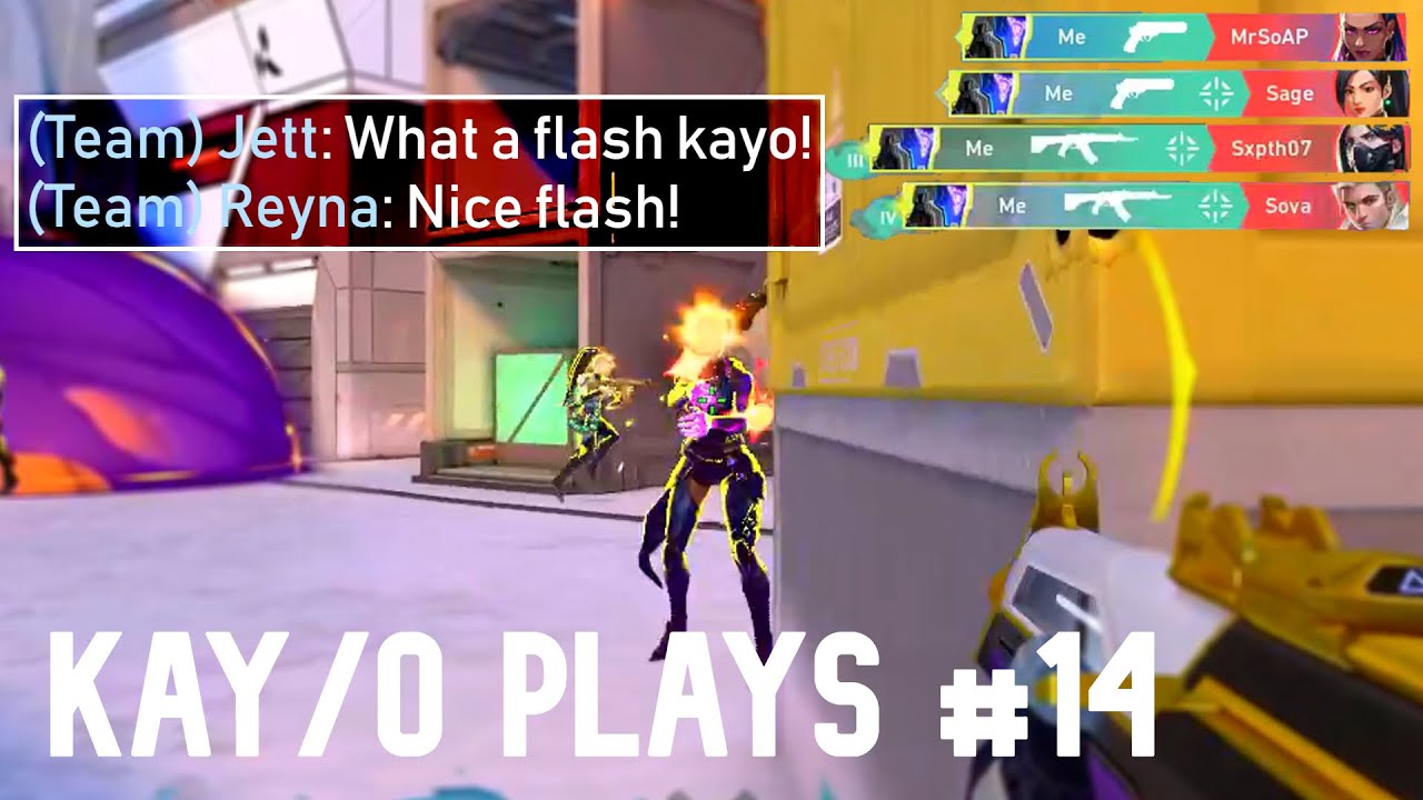 VALORANT KAYO PLAYS #14 - MORE POP FLASHES! - YouTube