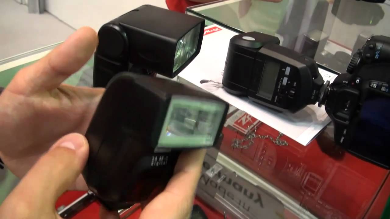 Metz Mecablitz 24 AF-1 välklamp Photokina fotomessil - YouTube