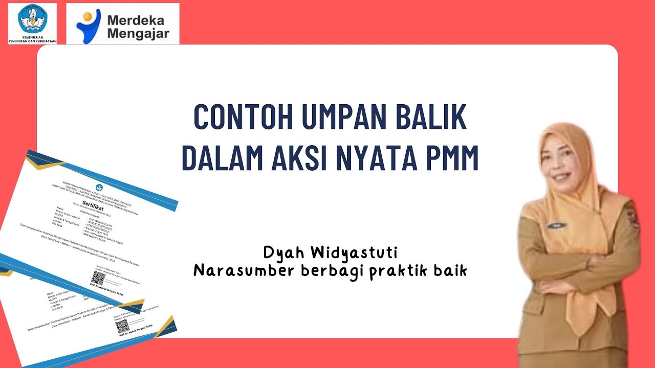 CONTOH UMPAN BALIK UNTUK AKSI NYATA PMM - YouTube