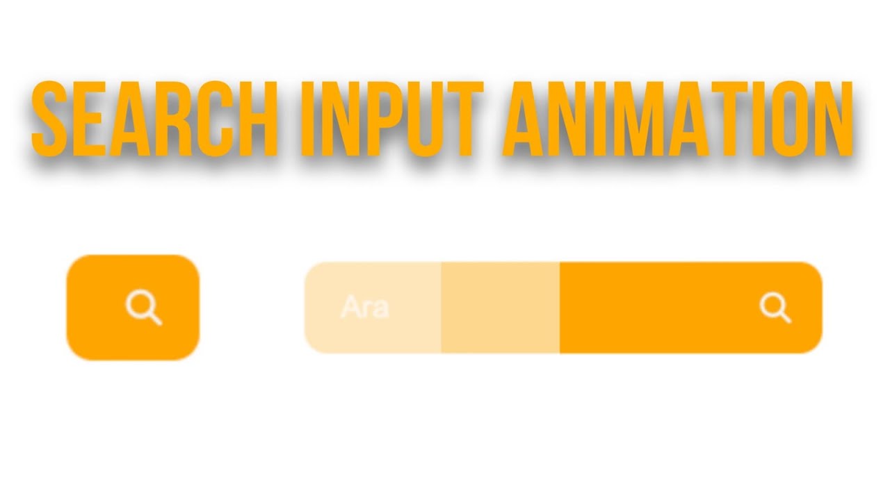 How To Make Input Animation Html Css Javascript Youtube 6919