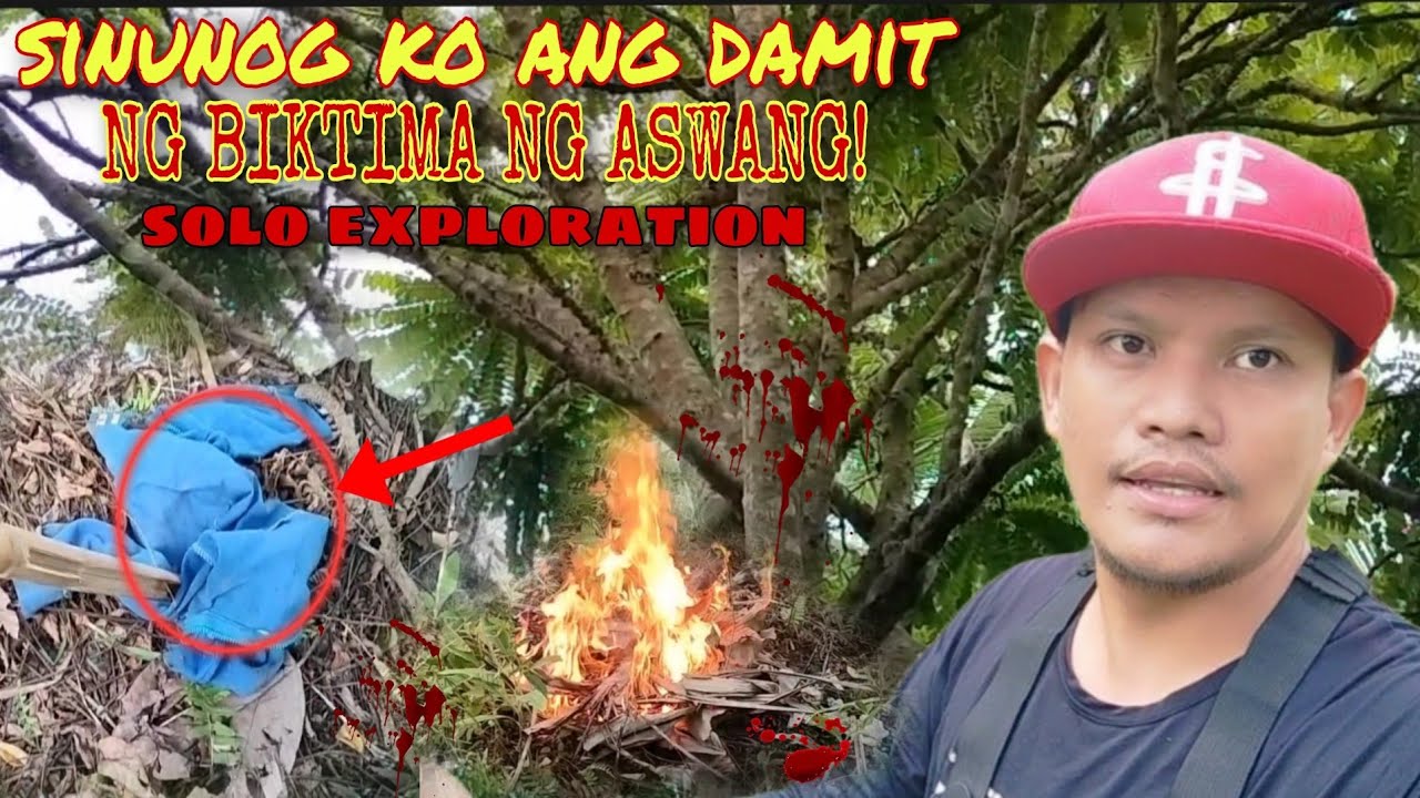 DAMIT NG BIKTIMA NG ASWANG NAKA SABIT SA PUNO SINUNOG KO TOTOO PALANG ...