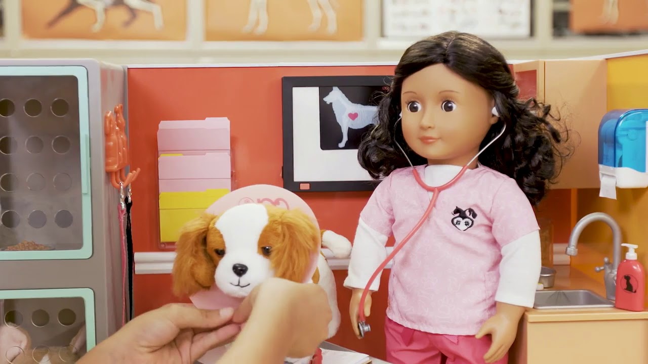 Our Generation Healthy Paws Vet Clinic Playset for 18" Dolls Now on ...