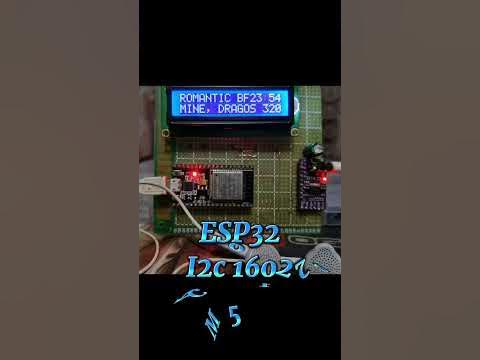 yoRadio! ESP32 + PCM5102a + i2c 1602 LCD display #esp32 #esp32project #webradio #pcm5102 #player ...