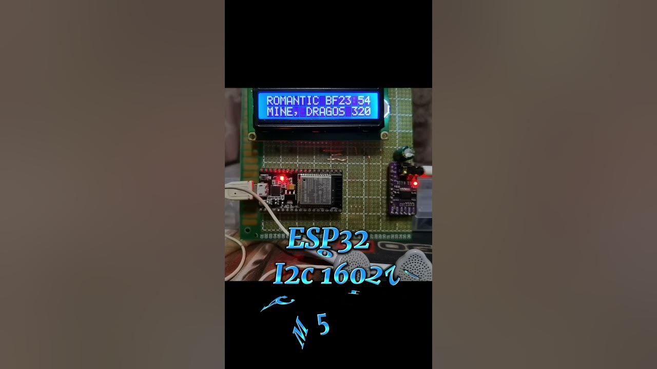 yoRadio! ESP32 + PCM5102a + i2c 1602 LCD display #esp32 #esp32project #webradio #pcm5102 #player ...