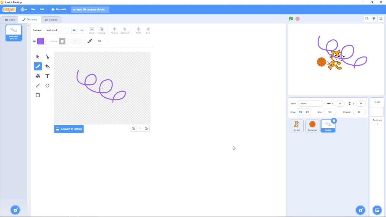 Scratch 13: Sprites - YouTube