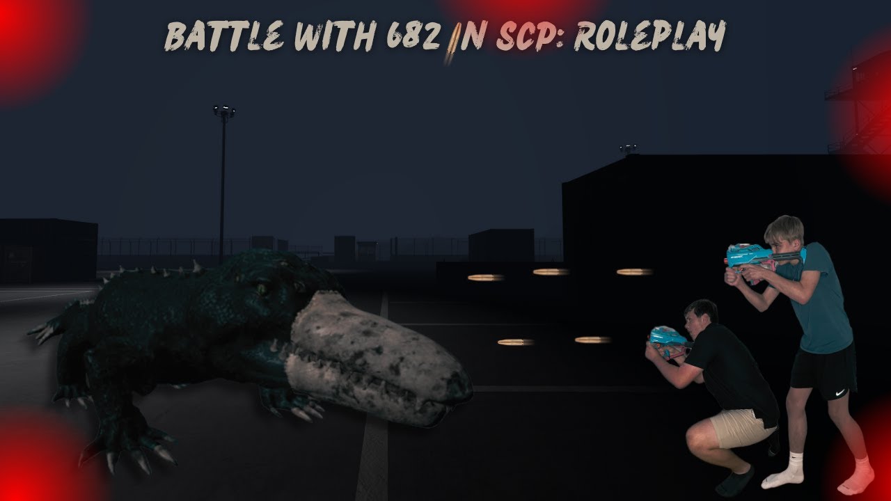 Battle With 682 In SCP: Roleplay - YouTube
