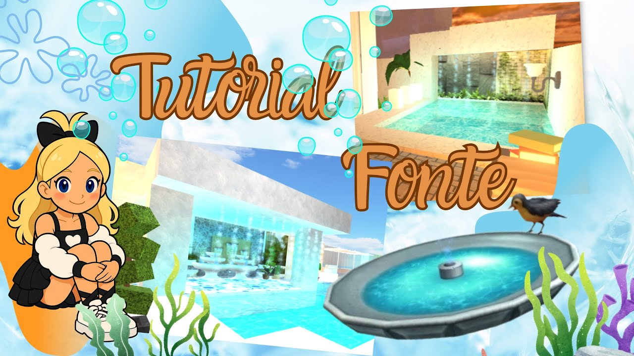 Tutorial Fonte / Water Fountain Tutorial / #workatapizzaplace #roblox - YouTube