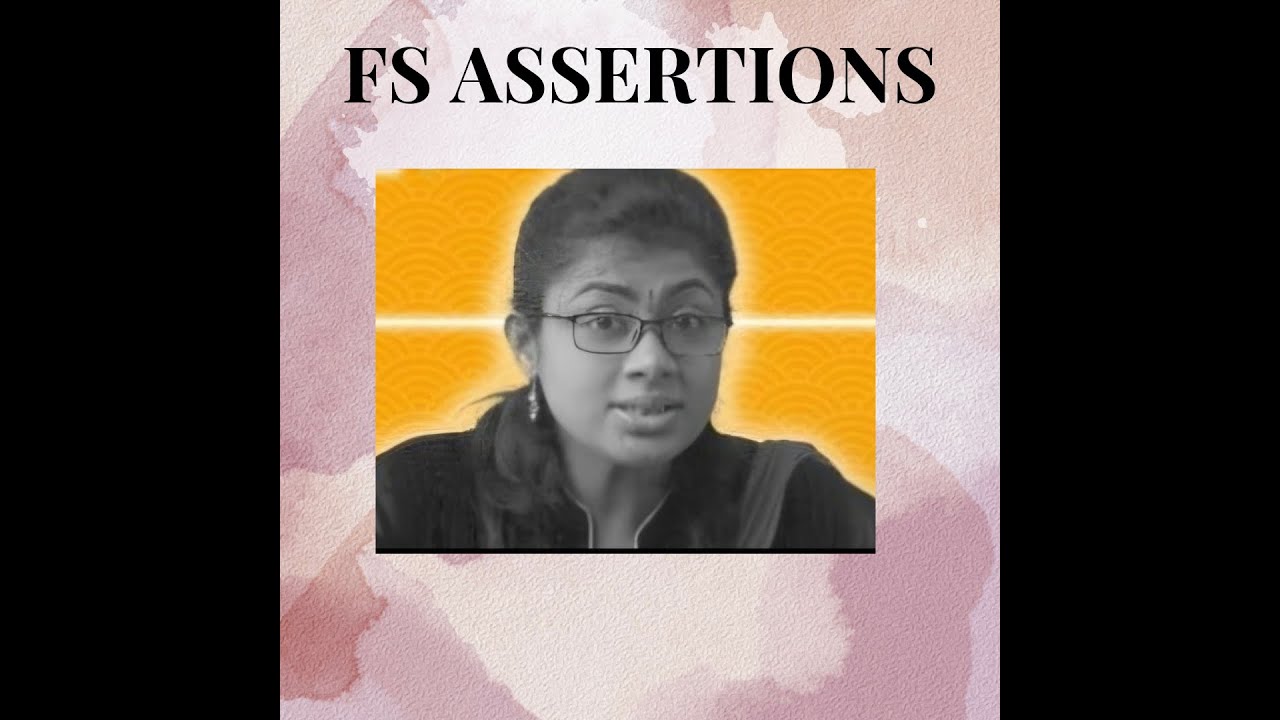 CA FINAL / INTER | AUDIT CONCEPTS | FS ASSERTIONS | CA REVATHY RAJA ...