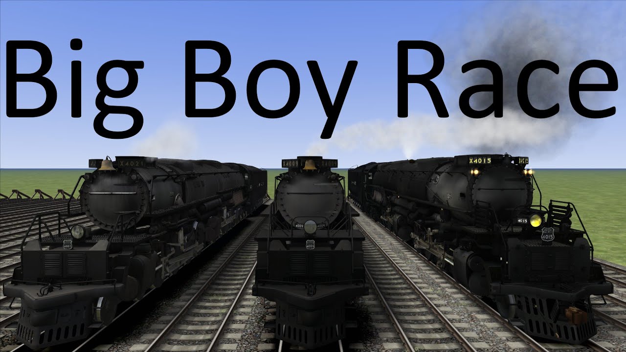 A Big Big Boy Race - YouTube