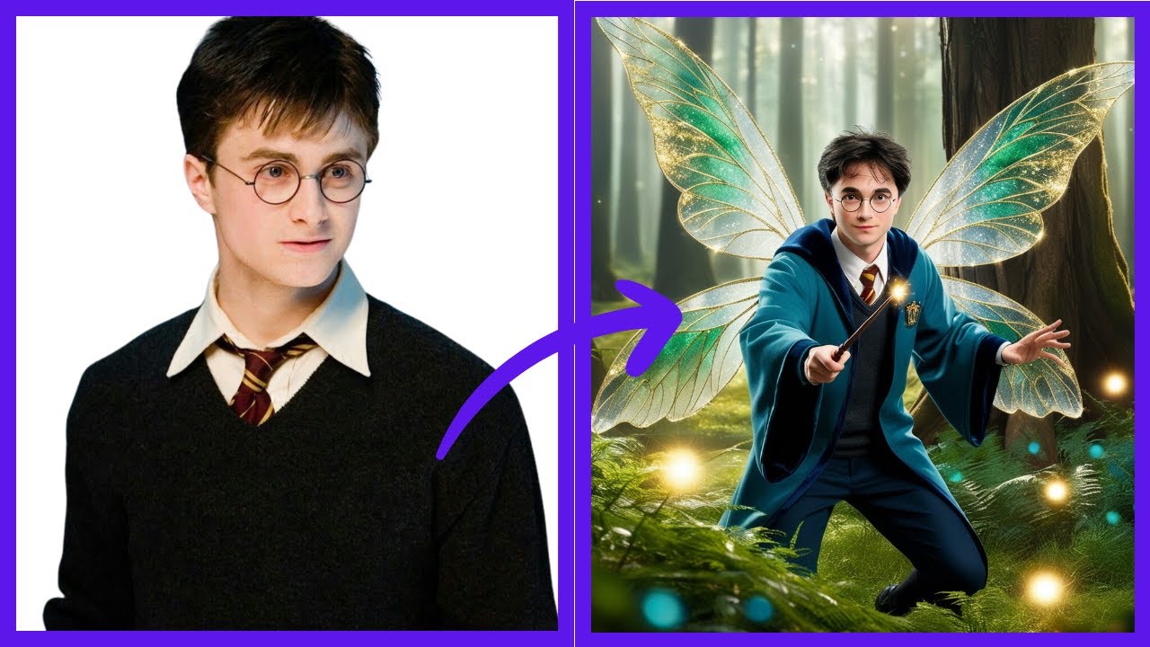 Harry Potter But FAIRIES 🧚‍♂️ | Enchanting Wizards Reimagined 2024 ...