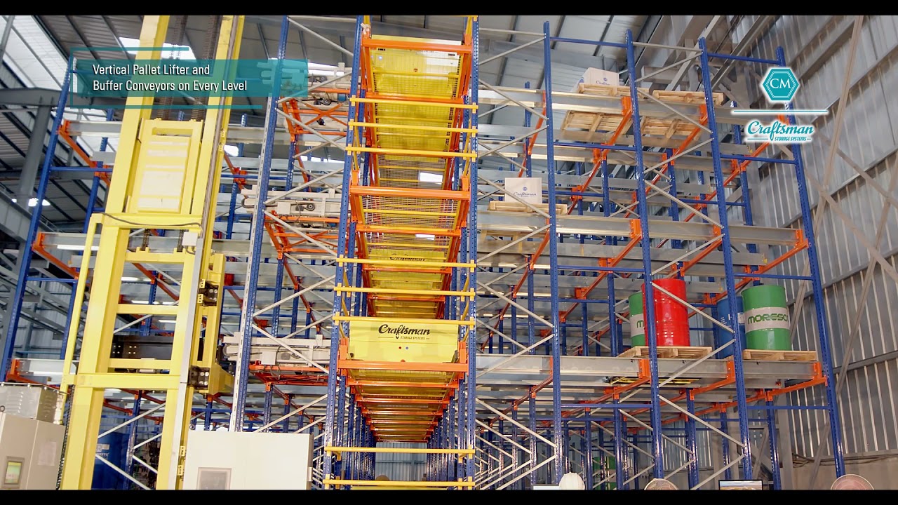 Radio Shuttle Pallet Racking | Automated Storage and Retrieval System ...