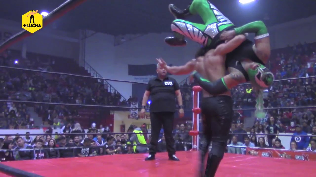 Villano III Jr. vs Aéreo - Lucha Juárez - Gimnasio Municipal Josue Neri ...