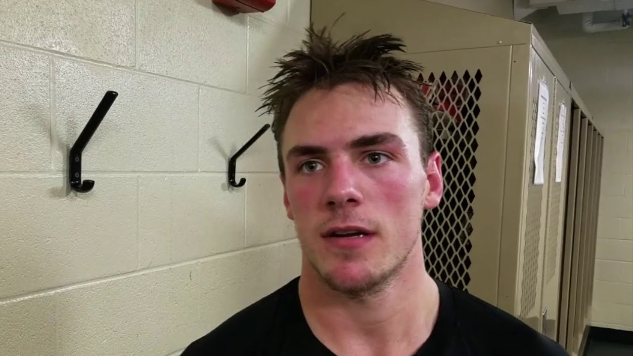 St. Cloud State Hockey Nick Poehling interview Dec. 7, 2019 - YouTube