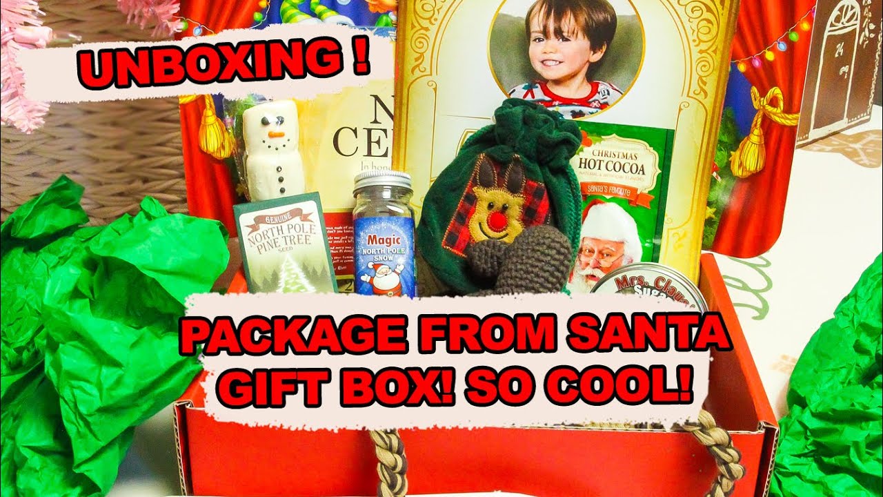 Awesome Package From Santa Unboxing! - YouTube