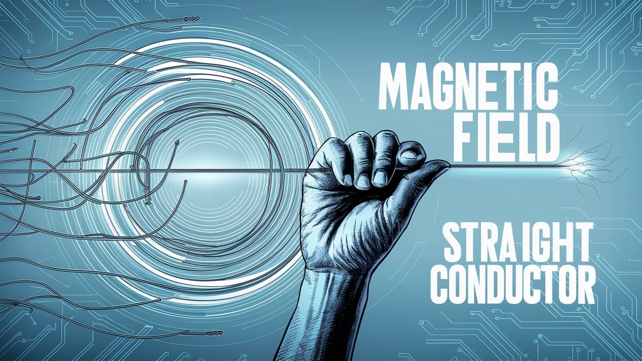 Magnetic Field Of Straight Current Carrying Conductor | Physics Class ...