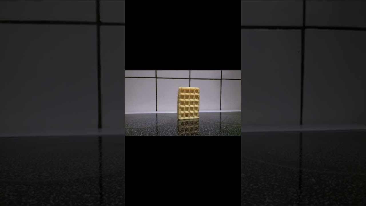 dramatic waffle falling over - YouTube