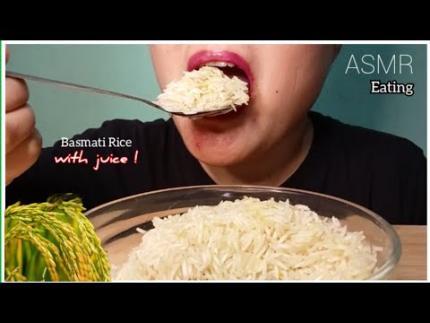 ASMR EATING RAW RICE in JUICE|| BROCCOLI JUICE ANTIOXIDANT @RiceASMR ...