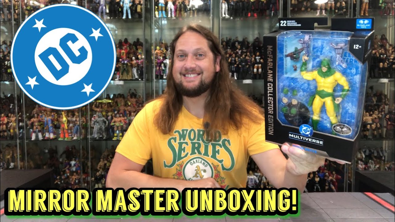 Mirror Master Platinum DC McFarlane Unboxing & Review! - YouTube