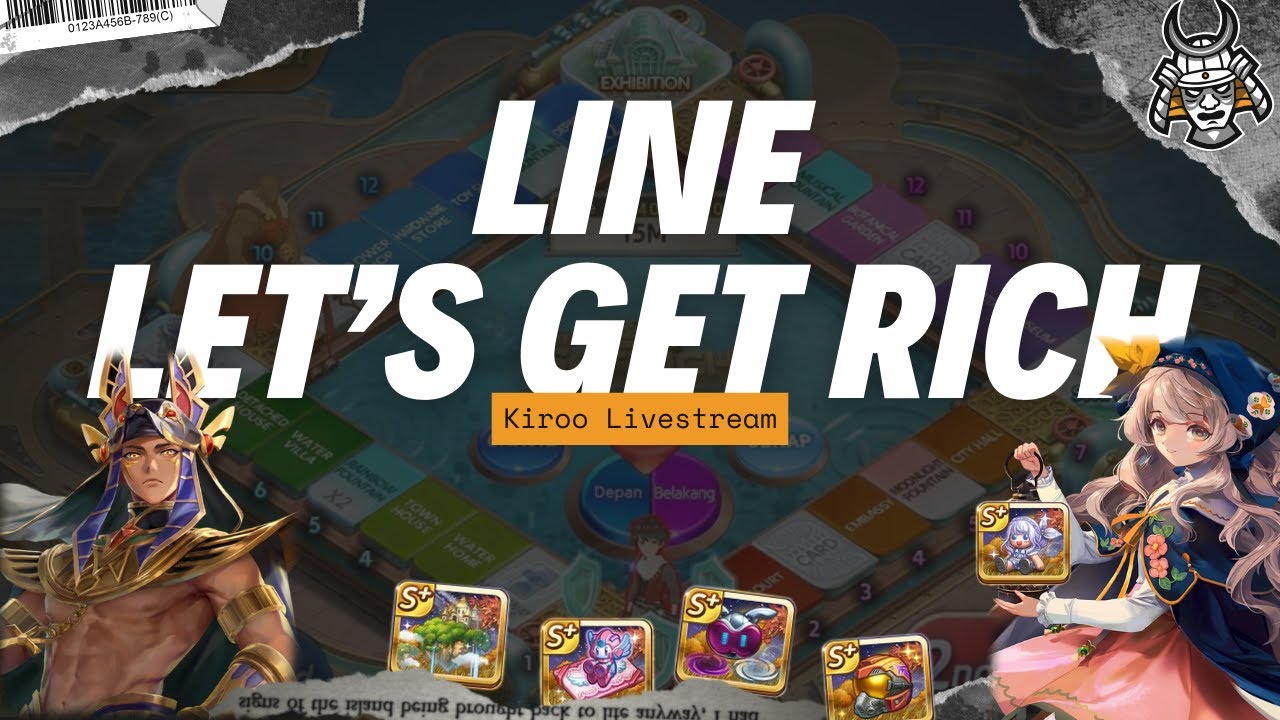 NOSTALGIA MAIN MONOPOLI - Line Let's Get Rich - YouTube