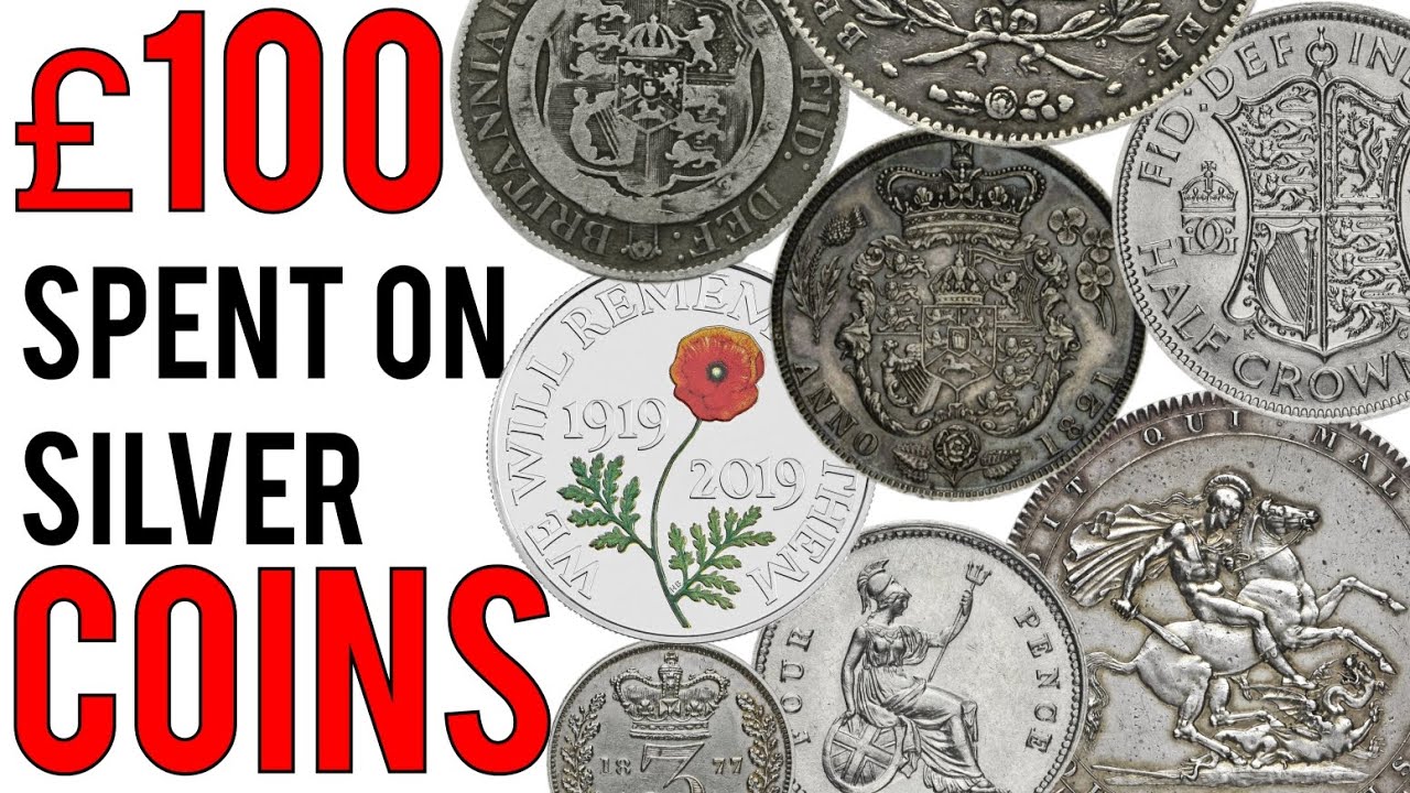 We Spent £100 on Silver Coins at the Antique Shop! - YouTube