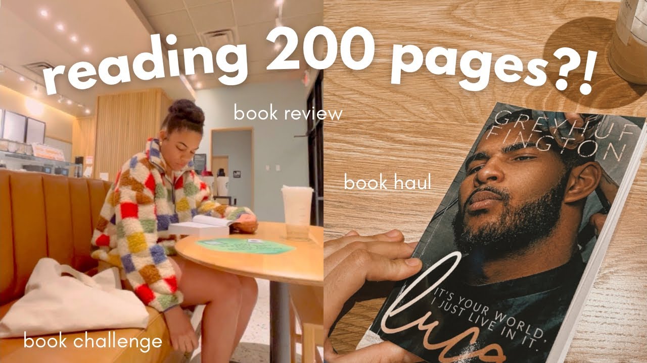 i tried reading 200 pages before i picked up my phone 📱 | book week day ...