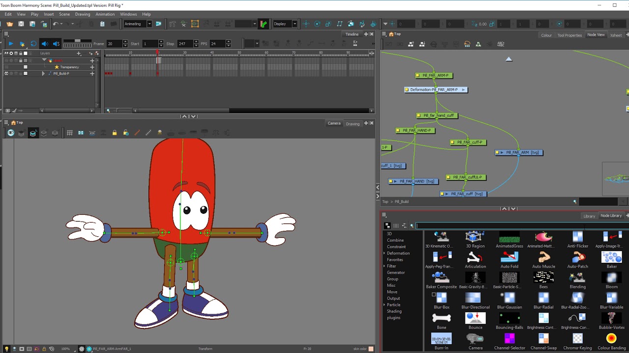 Week 04 Pill Guy Animation - YouTube