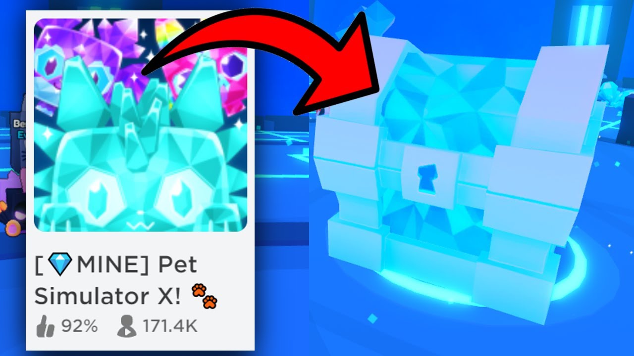 How Much do You Get from the *DIAMOND MINE* in Pet Simulator X - YouTube
