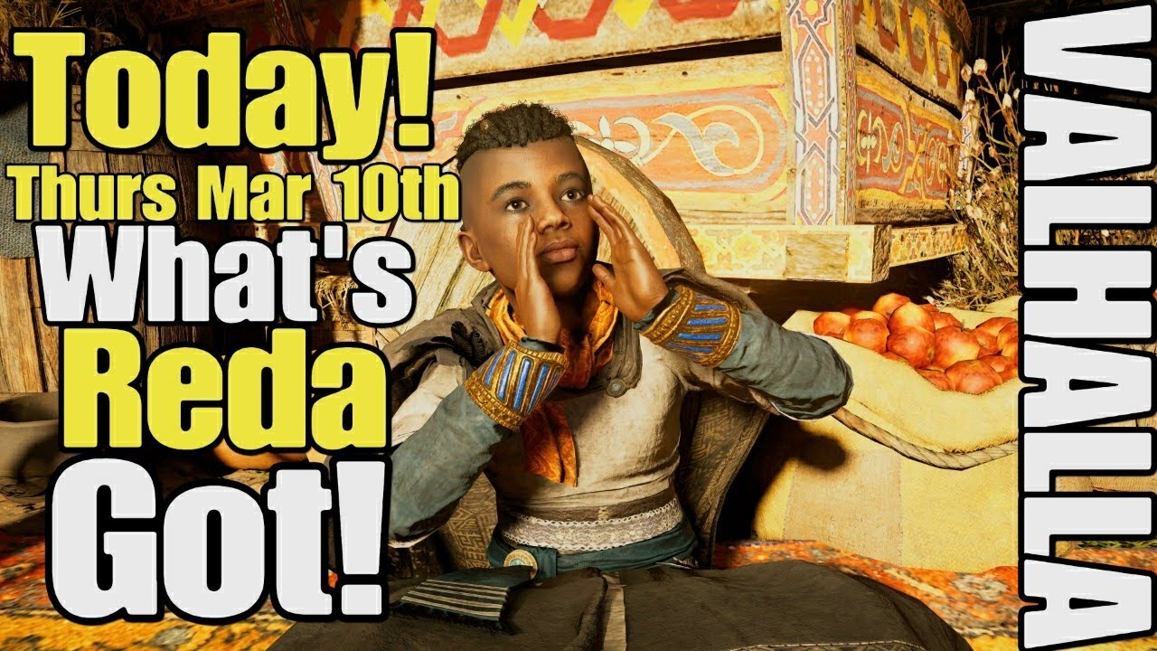 Reda's Shop Today - AC Valhalla - YouTube