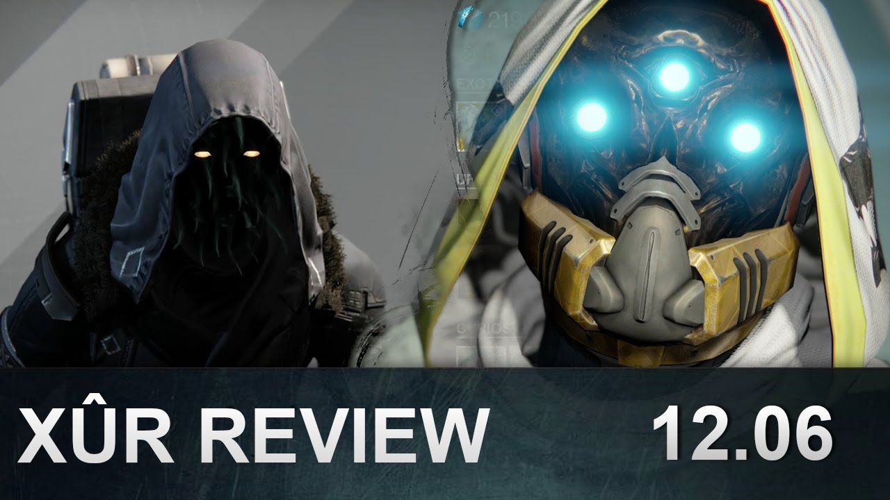 Destiny - Xur Review 12.06.2015 | Deutsch | HD - YouTube