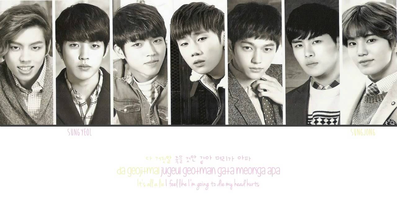 Infinite - Come Back Again - 1st Mini Album [Color Coded Lyrics Han/Rom ...