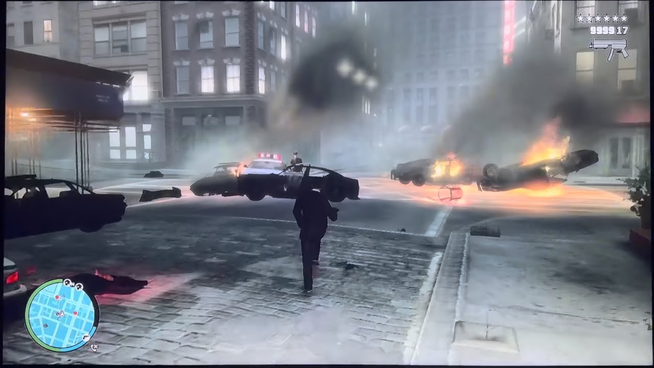 GTA 4 - Little Italy Ambushed and Failed Escape + 6 Star Rampage - YouTube