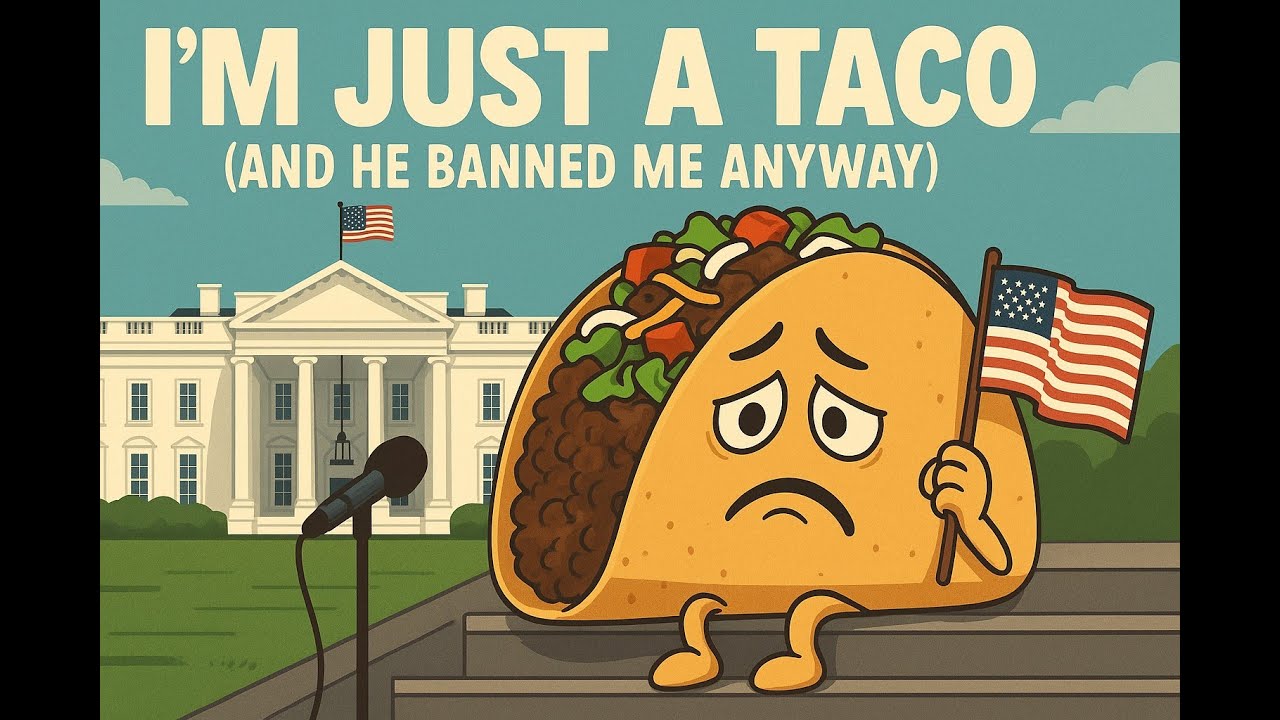 I’m Just a Taco | Trump Bans Tacos After Wall Street Joke | Satirical ...
