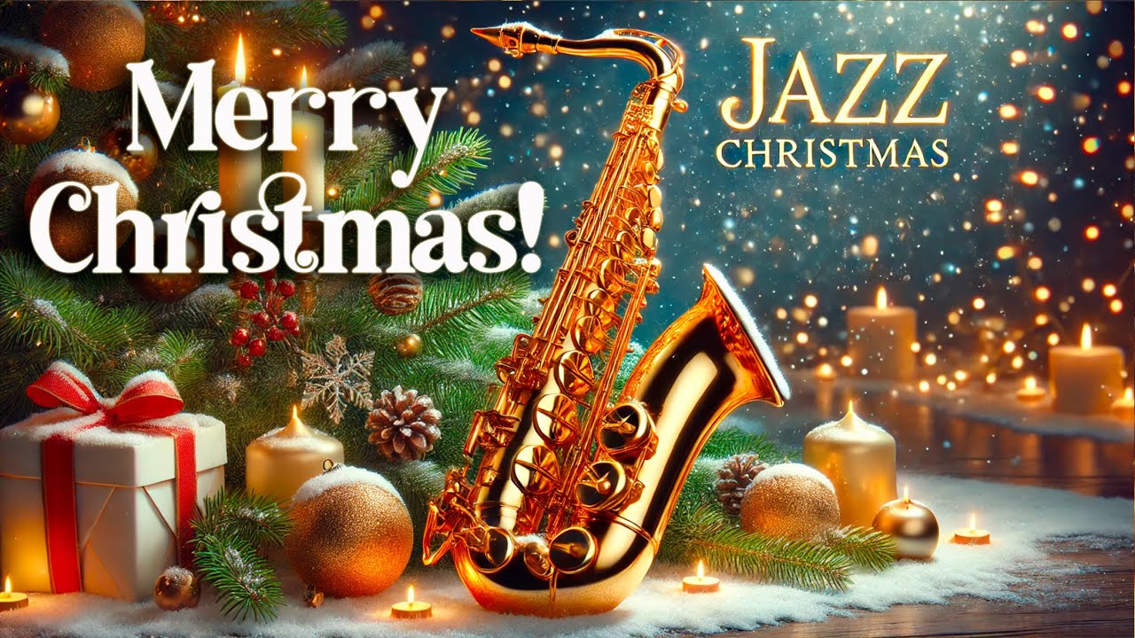Christmas Jazz Music Playlist 🎄 Instrumental Background Holiday Jazz ...