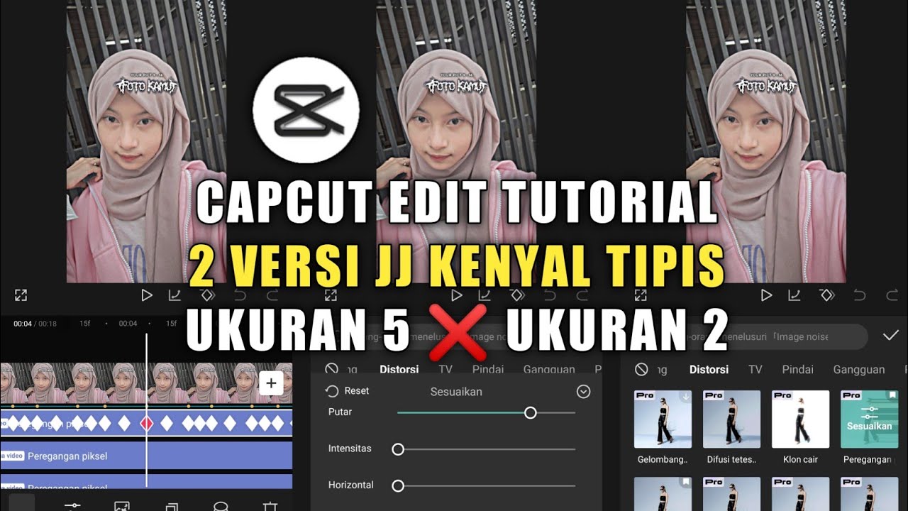 Capcut Edit Tutorial JJ Kenyal tipis 2024 - YouTube