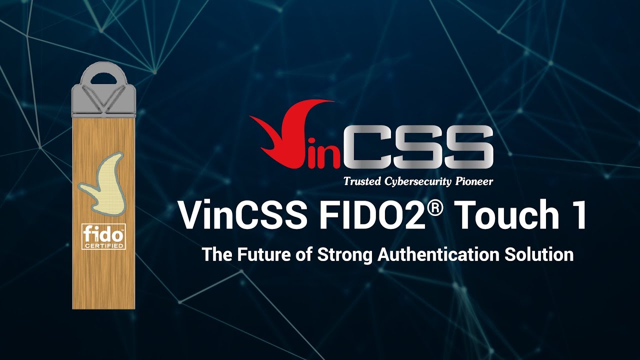Security Key Tutorial | How to set up and use VinCSS FIDO2 Touch1 - YouTube