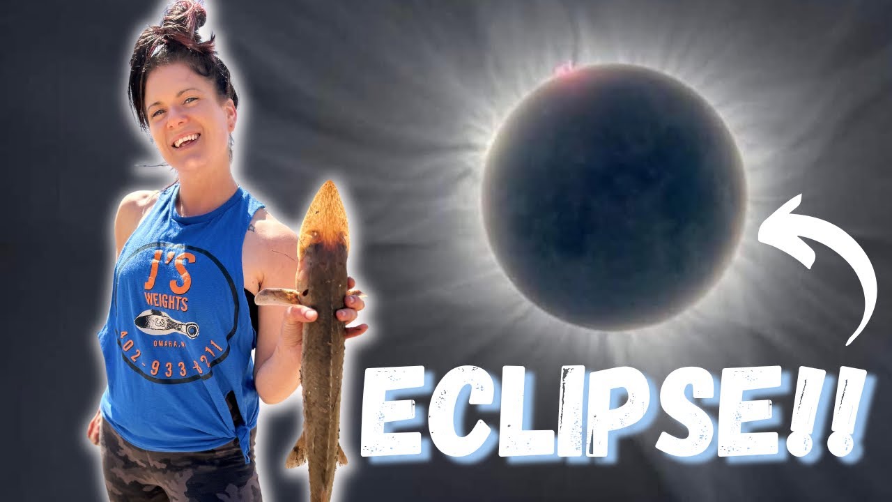 SOLAR ECLIPSE!! Will it Effect the BITE? Sturgeon Fishing!! - YouTube
