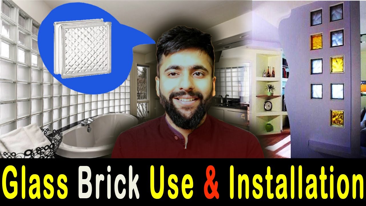 Where You Can Use Glass Bricks And Installation Tips - YouTube