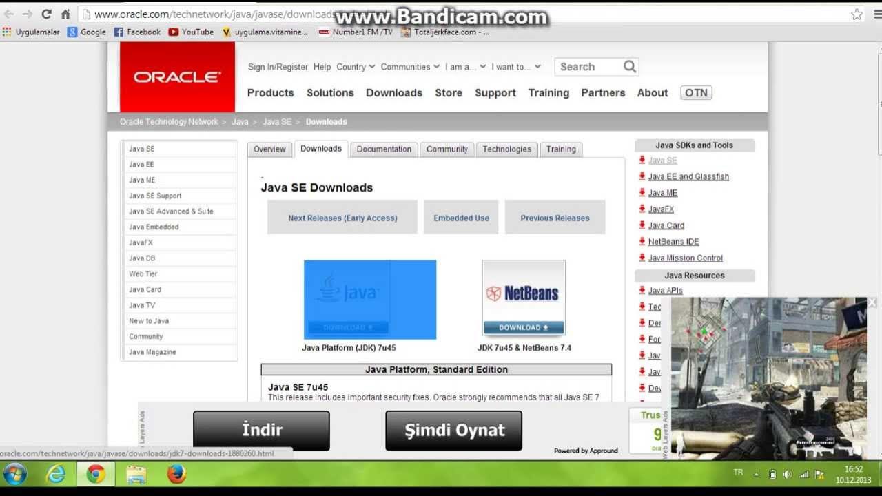 java 64 bit nasıl indirilir - YouTube