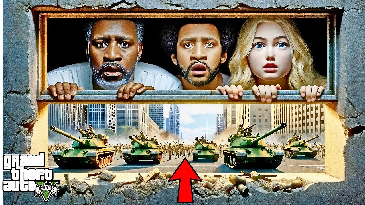 😨💣Full Scale Invasion Of Los Santos By The Chinese Mafia!-GTA 5 Real ...