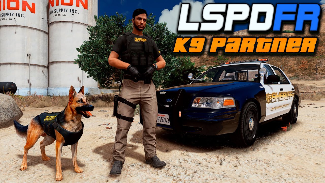 КАК УСТАНОВИТЬ немецкую овчарку K9 в GTA 5 - LSPDFR | LCPDFR First ...