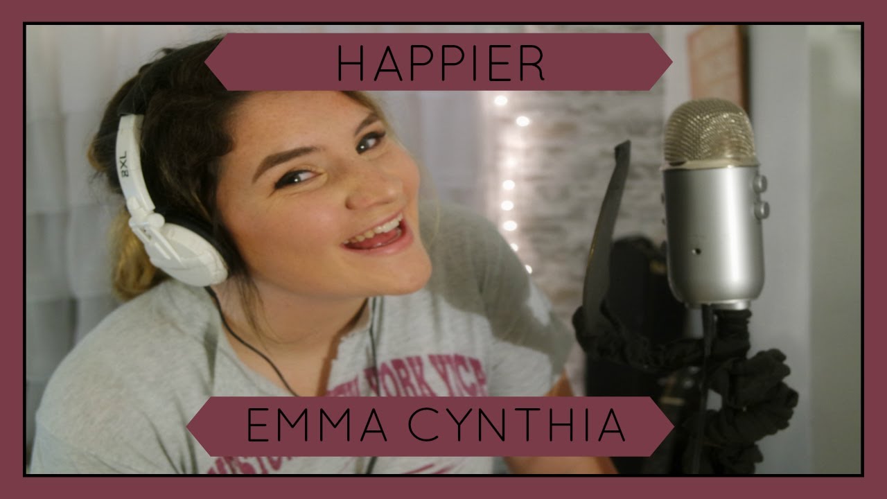 Happier by Ed Sheeran - Emma Cynthia (cover) - YouTube