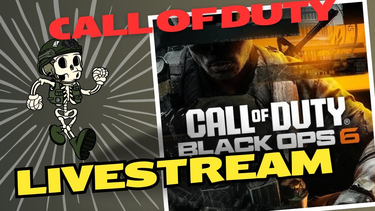 Black Ops 6 Livestream! | Delta Does COD (Fullscreen) - YouTube