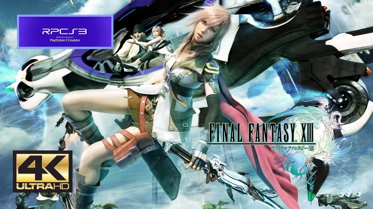 Final Fantasy XIII | Steam/PC vs. RPCS3 Emulator | FPS Comparison ...