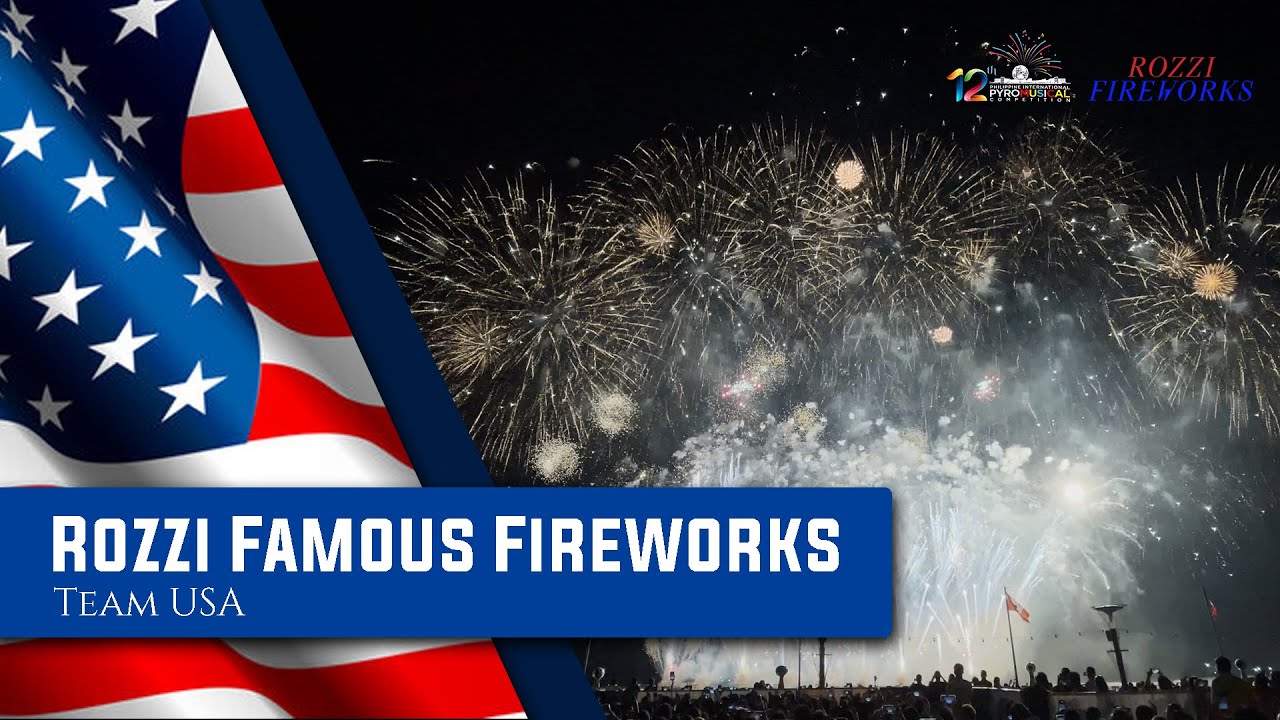 Rozzi Famous Fireworks (USA) - 12th Phillippine International ...