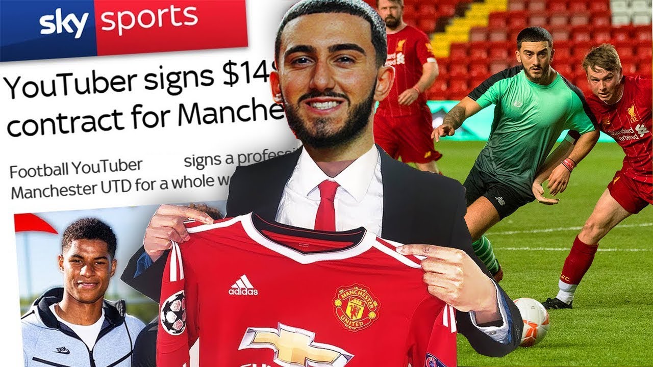 I Worked as a Professional Footballer for a Week & Made £____ - YouTube