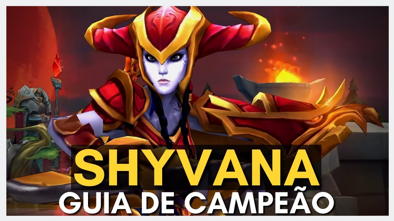 GUIA COMO JOGAR DE SHYVANA AP | PATHING, RUNAS, BUILDS, GAMEPLAY ...