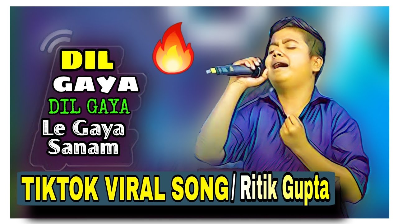 ️Dil Gaya Dil Gaya Le Gaya Sanam🔥 Unstoppable Song|| Ritik Gupta🥰 ...