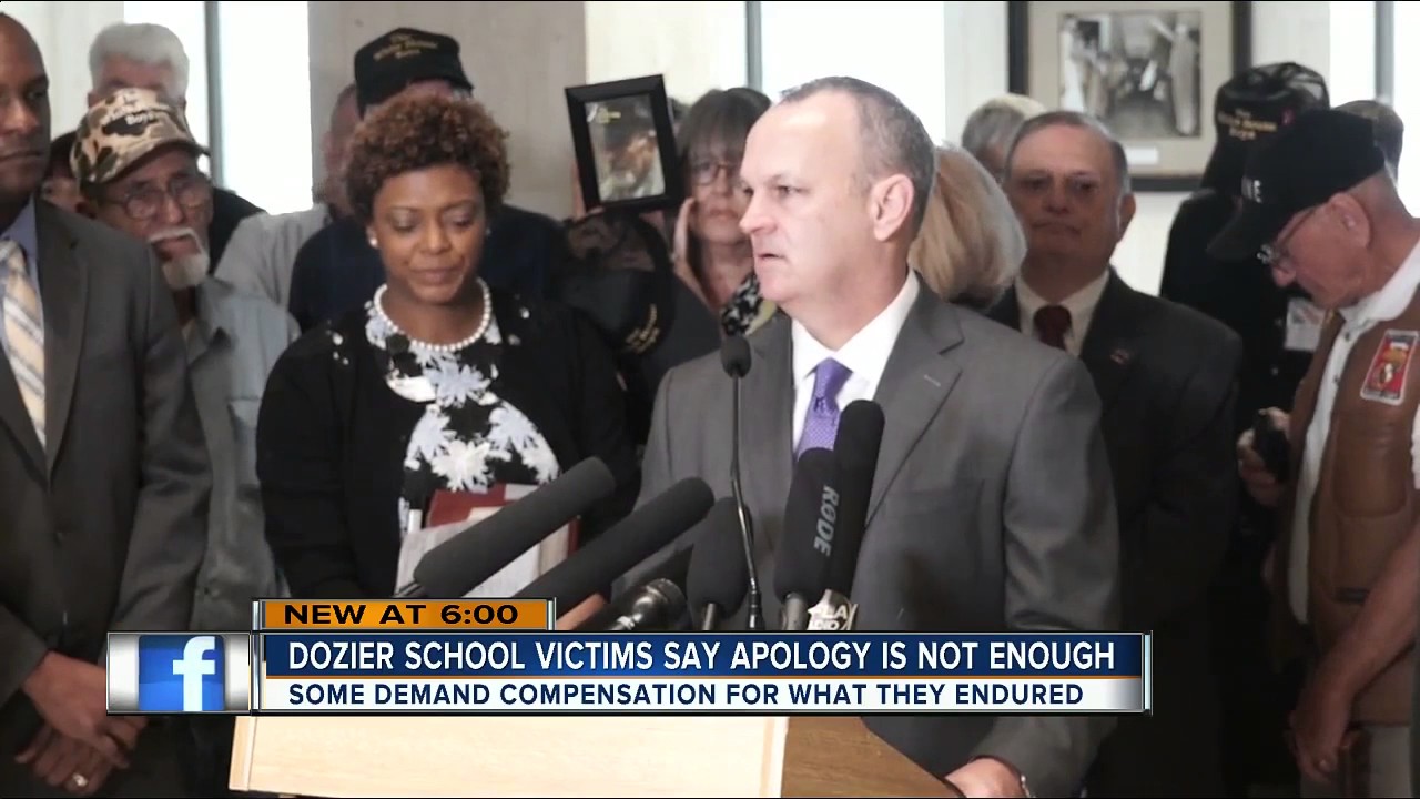 Dozier School victims say apology is not enough - YouTube